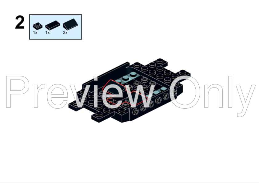 LEGO MOC 8 Wide Wraith Movie Car Dodge M4S Turbo Interceptor by ...