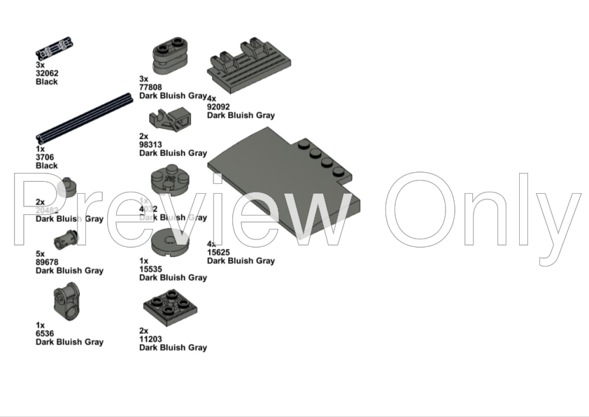 LEGO MOC AirWolf by BroadBricks_Studio | Rebrickable - Build with LEGO