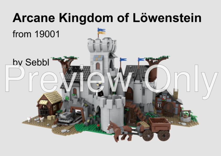 LEGO MOC 19001: Arcane Kingdom of Löwenstein by sebbl | Rebrickable ...