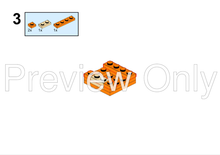 LEGO MOC Charmander by LMHBricks | Rebrickable - Build with LEGO