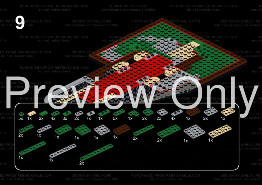 LEGO MOC Saint Paul's Cathedral 1:800 by shelflife | Rebrickable ...