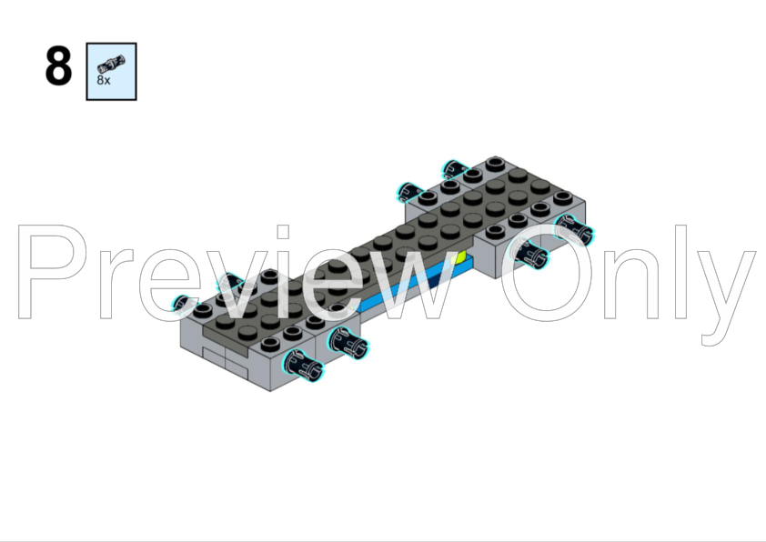 LEGO MOC 60402-1 Pick-up by n2brick | Rebrickable - Build with LEGO