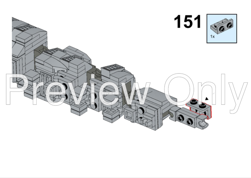 LEGO MOC-186535 Mechagodzilla 2021 by Sey_Builds | Rebrickable - Build ...
