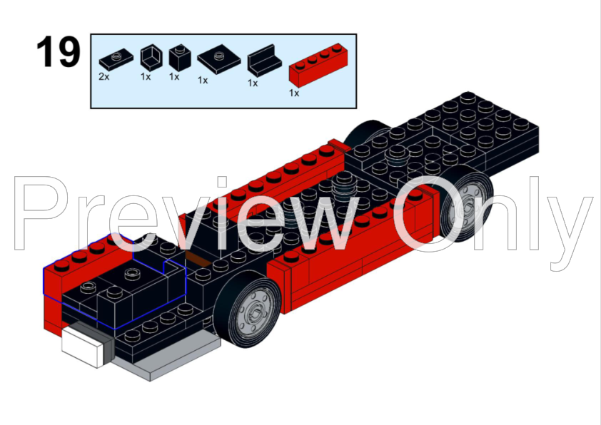 LEGO MOC Bristol VR Eastern Coach Works - British double decker bus NBC ...