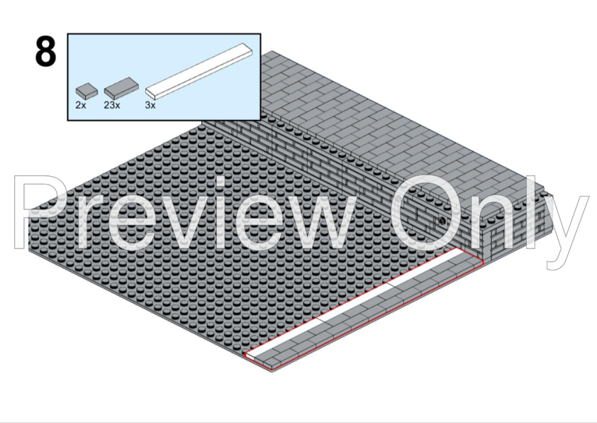 LEGO MOC DHL Station mit LKW MAN Truck Post Diorama by BK Brick Design ...