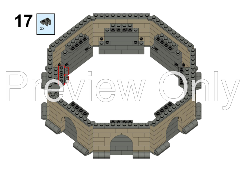 LEGO MOC The Headmaster's Pensieve by jonlacer | Rebrickable - Build ...