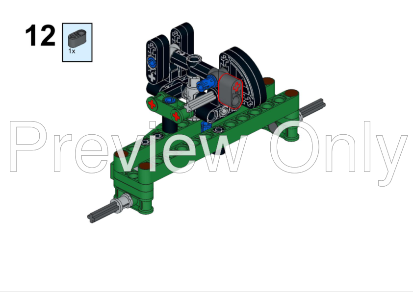 Lego Moc John Deere 5010 Ls By Technicmodlr Rebrickable Build