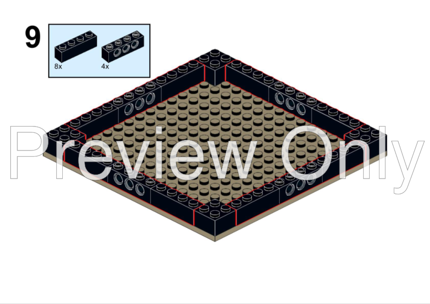 LEGO MOC Display for set 60431 - Space Explorer Rover and LEGO MOC Display for set 60431 - Space Explorer Rover and