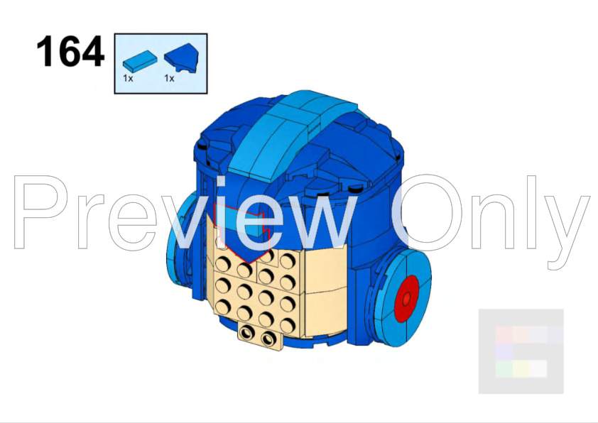 LEGO MOC-186709 Mega Man by gubsters | Rebrickable - Build with LEGO