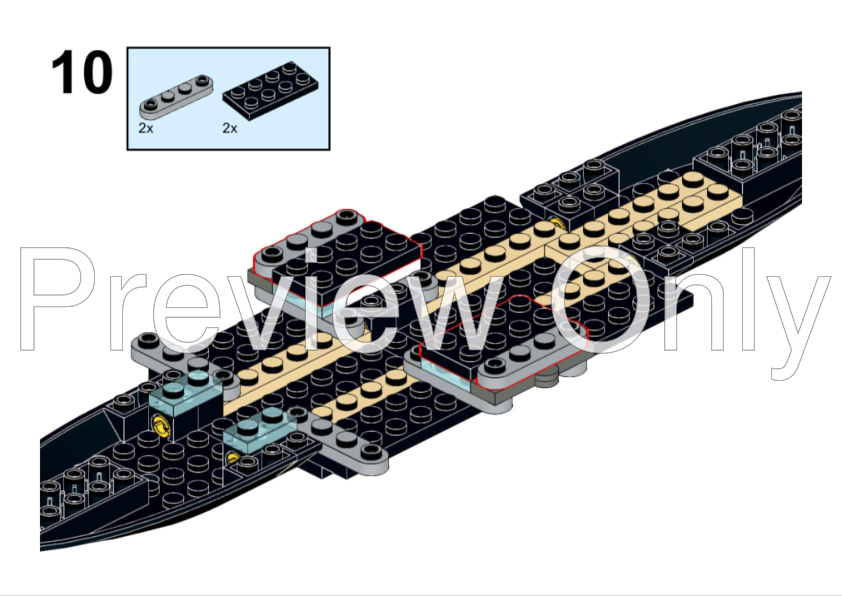 Lego Moc 5 In 1 Alternate Builds Bundle 2 X 60430 Interstellar