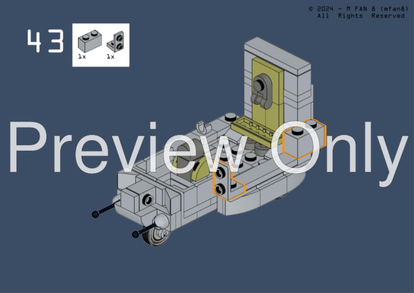 LEGO MOC Vertibird - Fallout series by m_fan_8 | Rebrickable - Build ...