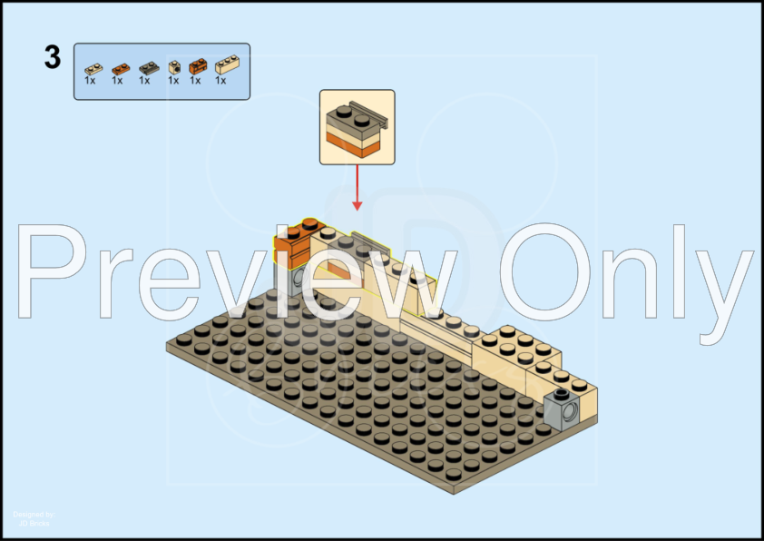 LEGO MOC Firenze's Divination Classroom by JD Bricks | Rebrickable - Build with LEGO