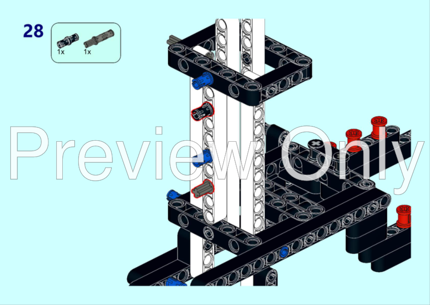 Lego Moc Gbc Waning Moon Crescent Loop By Blocodeideias Rebrickable