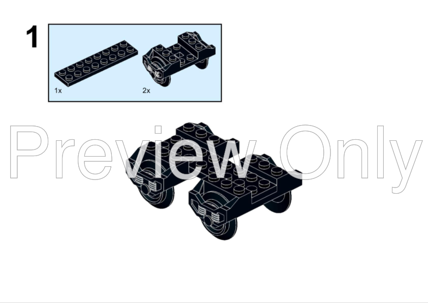 LEGO MOC-186971 First Italian Hybrid PAX Train by Handers | Rebrickable ...