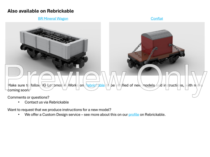 LEGO MOC BR/LNER Hopper Wagon by JG Locomotive Works | Rebrickable ...