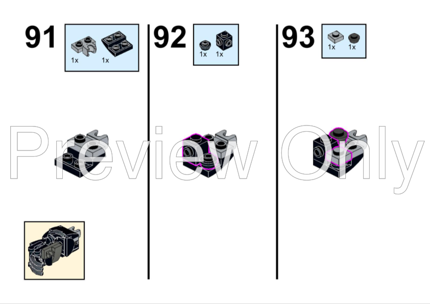 LEGO MOC DC Bat-man Mech and Bat-Pod/Bike (76270+76273) by anderson ...