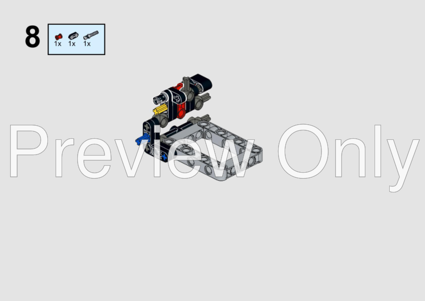 LEGO MOC-187137 Mini 42082 - Rough Terrain Crane by nguyengiangoc ...
