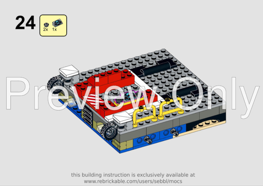 Lego Moc 60422 Level Luffing Crane With 3 Functions By Sebbl