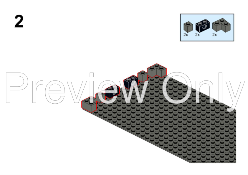 LEGO MOC Modular Tram tracks by Quczi142 | Rebrickable - Build with LEGO