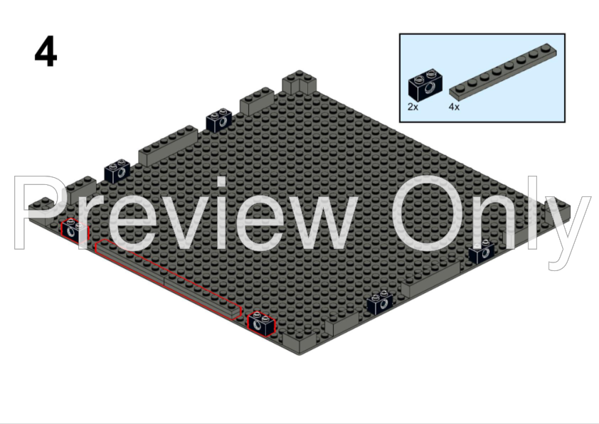 LEGO MOC Modular Road with bicycle path by Quczi142 | Rebrickable ...