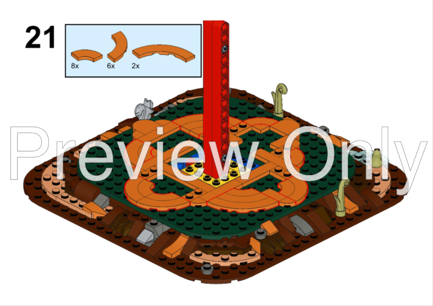 LEGO MOC Redwood Tree (Sequoia sp.) by OrchardBuilds | Rebrickable ...