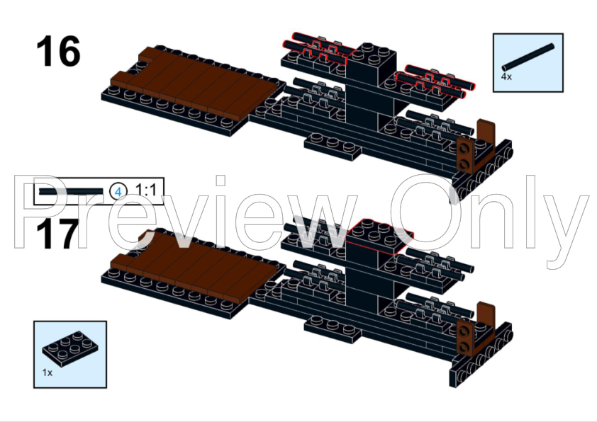 LEGO MOC (Brown) GWR 20-Ton 'Toad' Brake Van (8-w) by FatalTrainBuilds ...