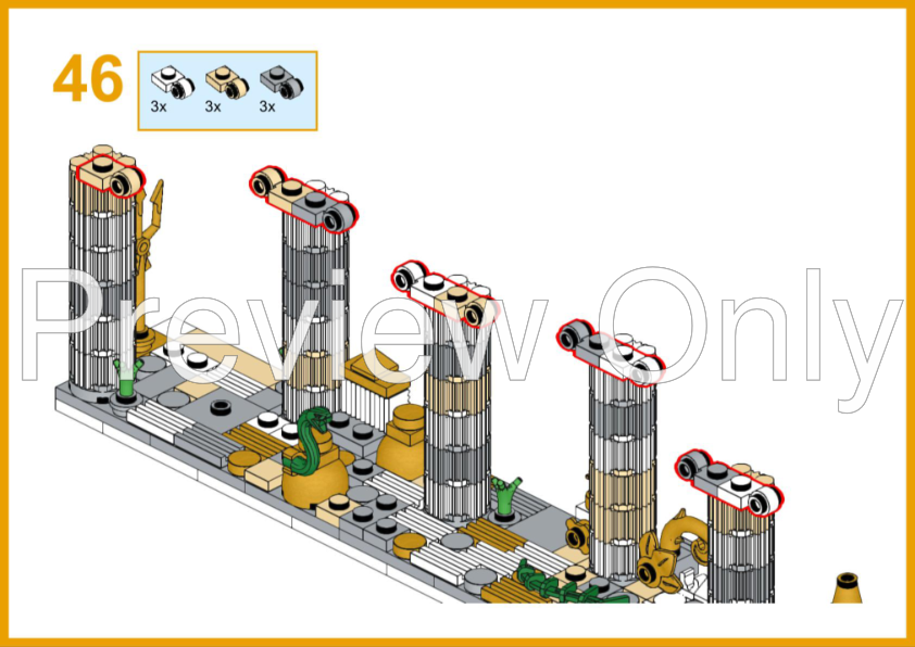 LEGO MOC Greek Mythology in frame by FFmocs | Rebrickable - Build with LEGO