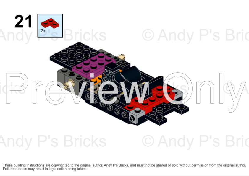 LEGO MOC 76925 'Rexy' Porsche 911 Racing Car - Alternate Build For ...