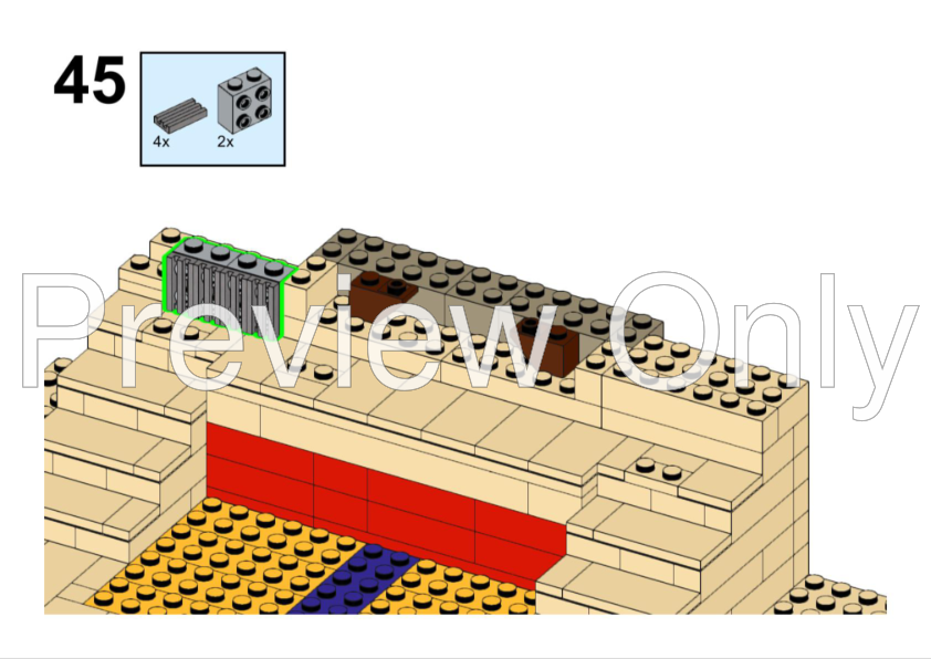 LEGO MOC Jabba Throne by Jedi Plb | Rebrickable - Build with LEGO