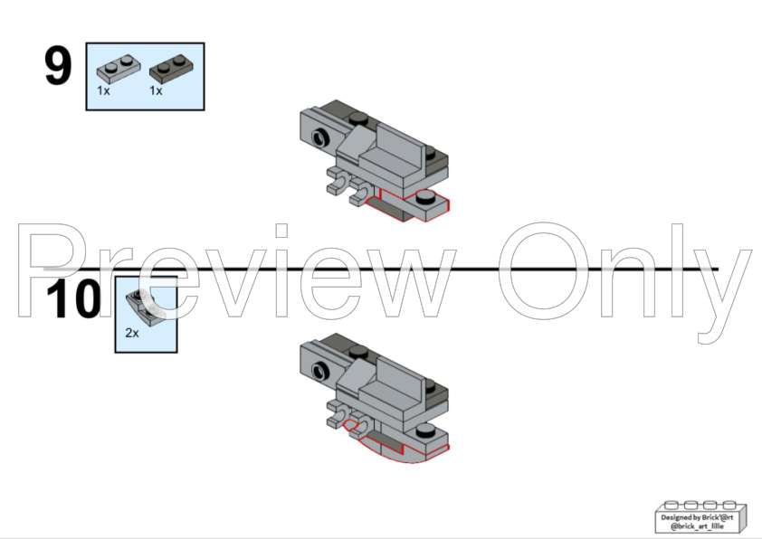 LEGO MOC Stargate SG-1 Microfighters by brick_art_lille | Rebrickable ...