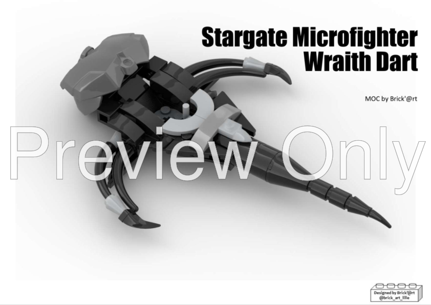 LEGO MOC Stargate Atlantis Microfighters by brick_art_lille ...