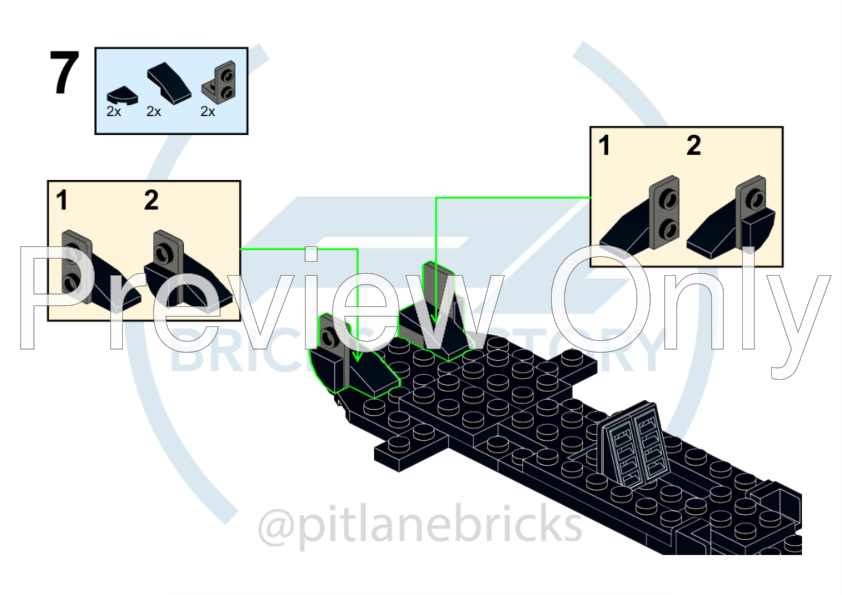 LEGO MOC F1 Mercedes W11 by Pit Lane Bricks Factory | Rebrickable ...