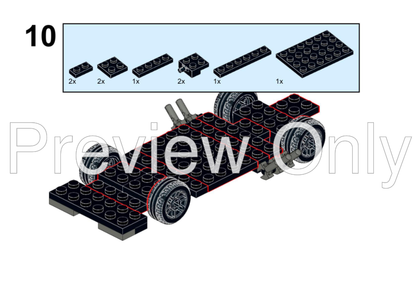 Lego Moc Mad Max Interceptor Pursuit Car Minifig Scale By Adrianmacey