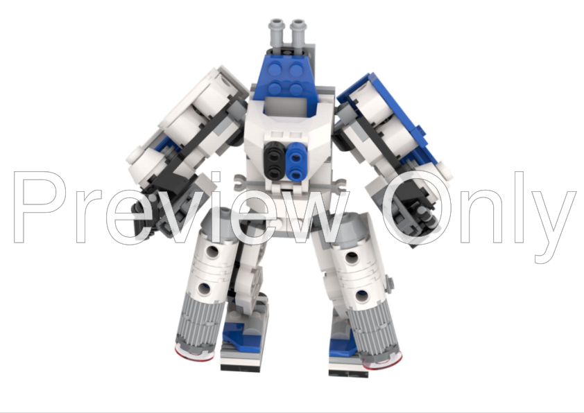 LEGO MOC Captain Rex Y Wing Mech 75391 + 75370 Alternate Build by ...