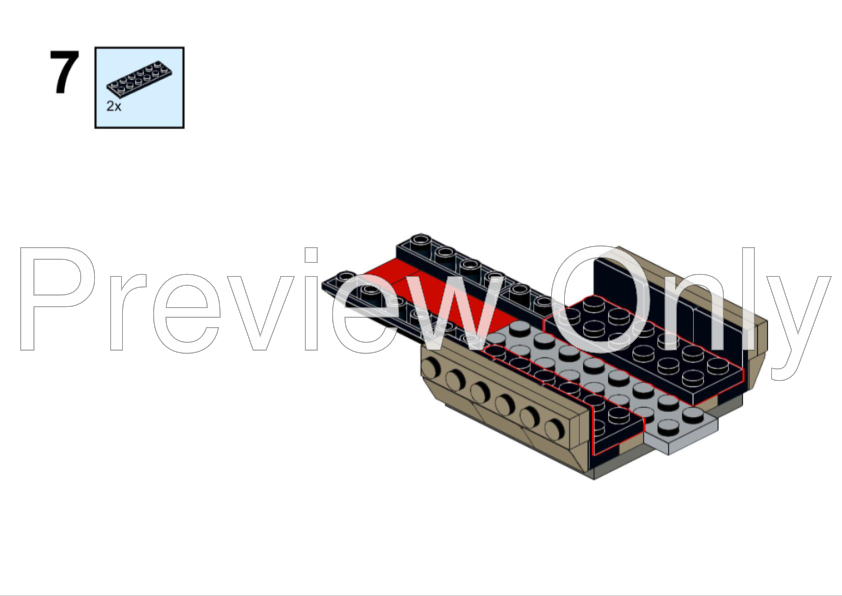 LEGO MOC Wookie Fluttercraft Minifigure Scale 70746 Modified Build by ...