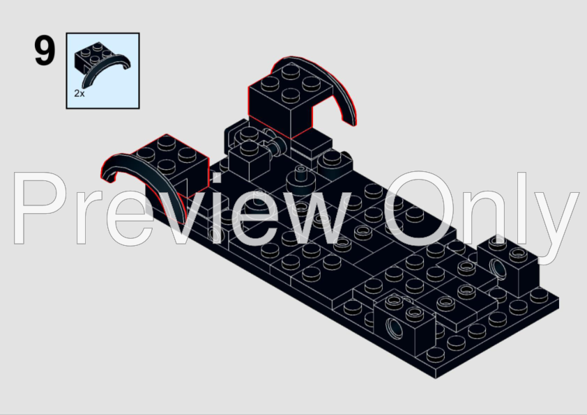 LEGO MOC Mercedes 190e EVO 1 (black) by TymHay | Rebrickable - Build ...