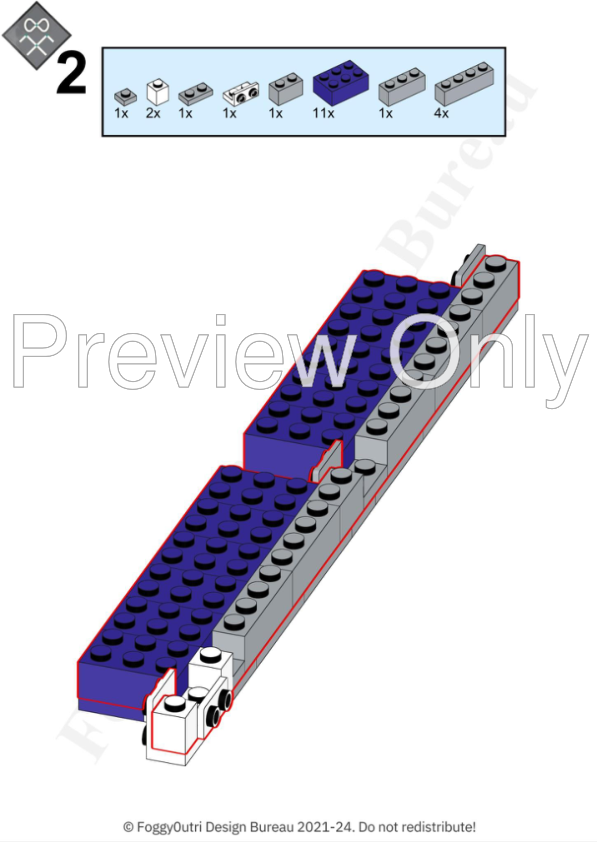 LEGO MOC 1:110 Ariane 6 by Foggy0utri Design Bureau | Rebrickable ...