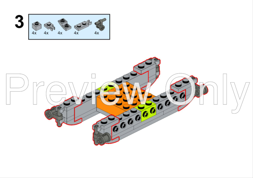 LEGO MOC Manlift/Boomlift (nonextending) by OrchardBuilds | Rebrickable ...