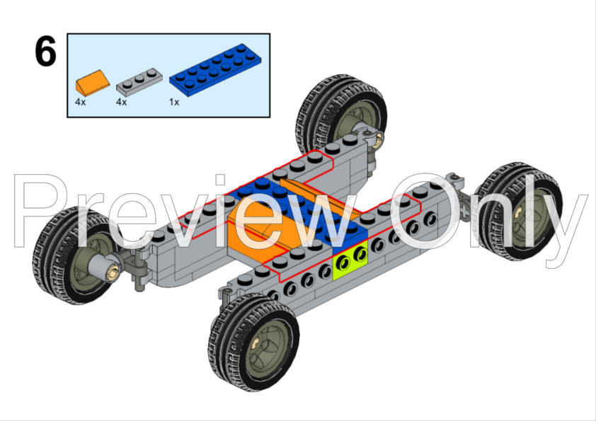 LEGO MOC Manlift/Boomlift (nonextending) by OrchardBuilds | Rebrickable ...