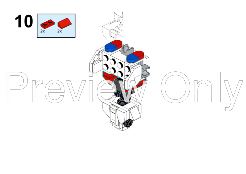 LEGO MOC Ratchet by EXCALIBURtheONE | Rebrickable - Build with LEGO