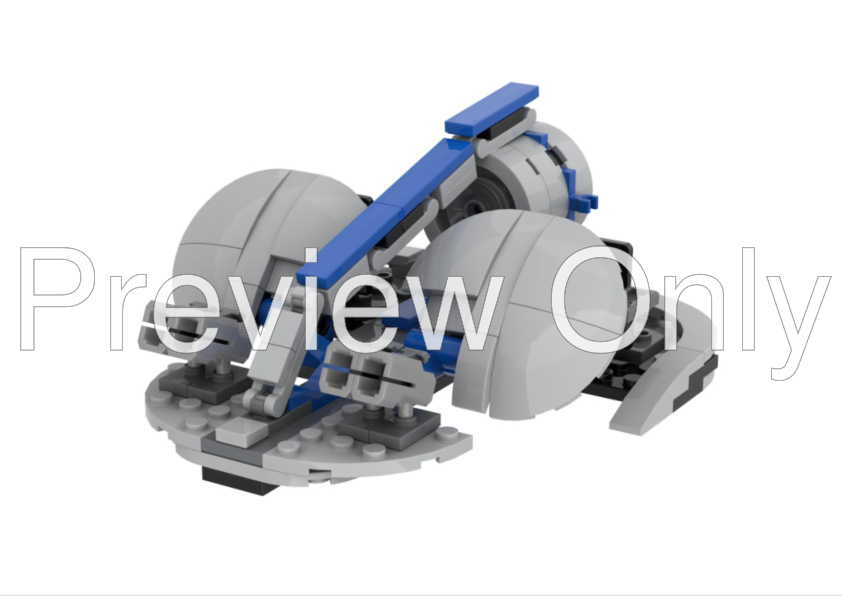 LEGO MOC-187889 Swamp Speeder 75359 Minifigure Scale Alternate Build ...