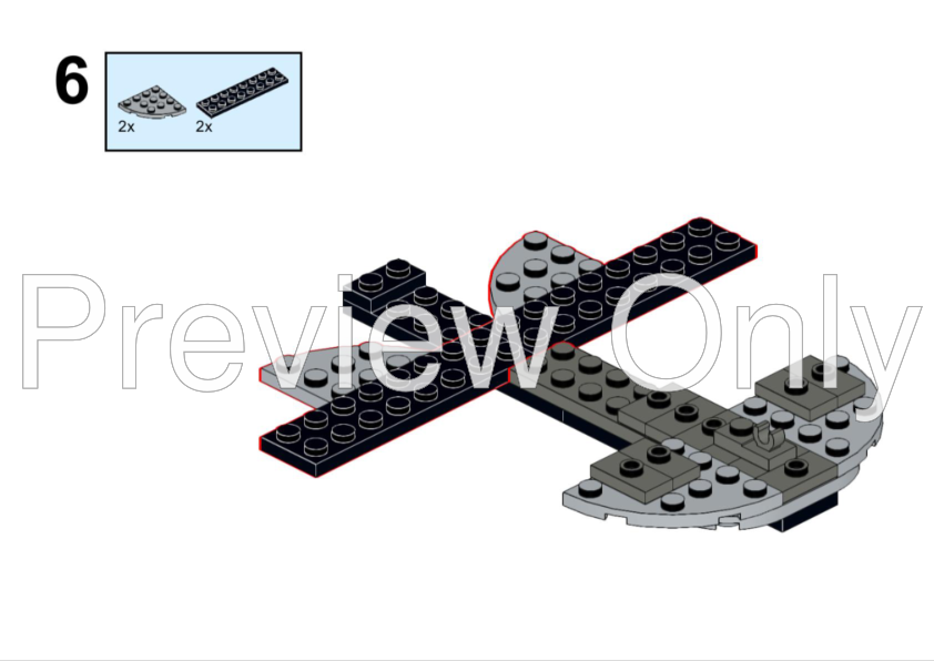 LEGO MOC Swamp Speeder 75359 Minifigure Scale Alternate Build With 4x ...