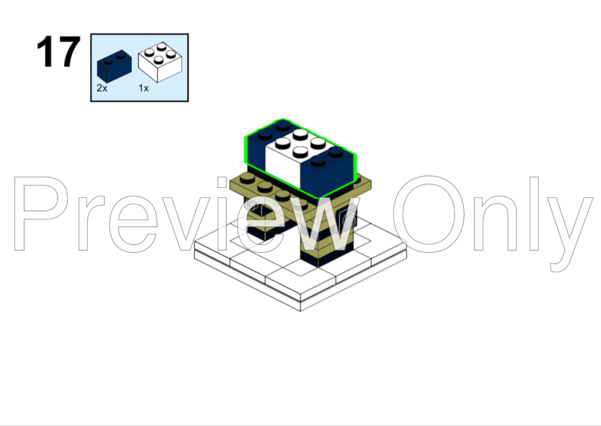 LEGO MOC Simon "Ghost" Riley - Call Of Duty Ghost by NWQZ | Rebrickable ...