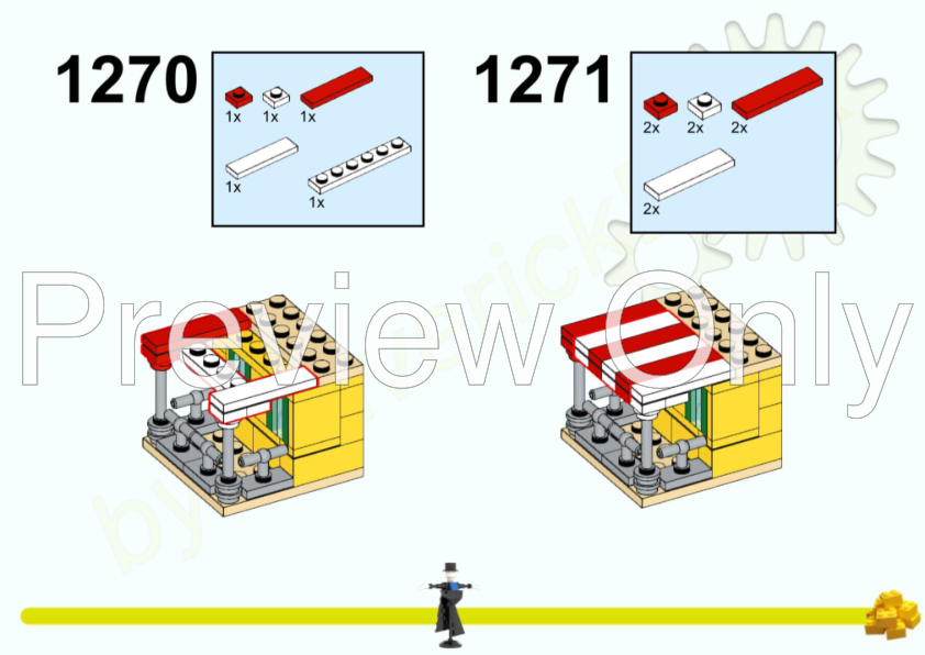 LEGO MOC Howl's moving castle by MaverickBrick | Rebrickable - Build ...