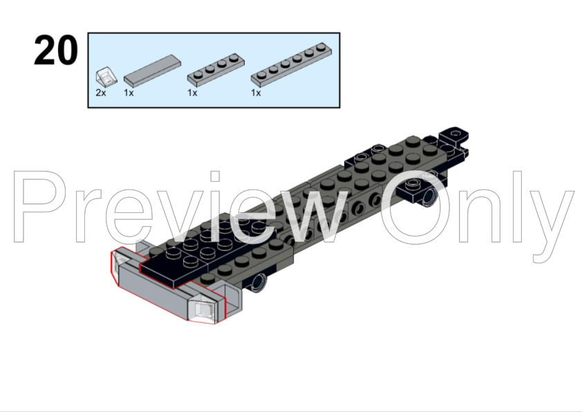 LEGO MOC Truck Transport Trailer with 2 Mercedes Actros Trucks by ...