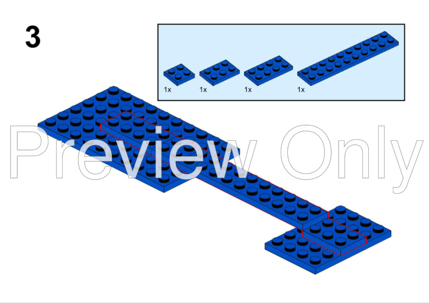 LEGO MOC Truck Transport Trailer with 2 Mercedes Actros Trucks by ...