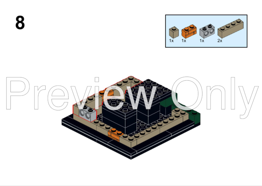 LEGO MOC The Riddler Vignette by Rich_Herbert | Rebrickable - Build ...