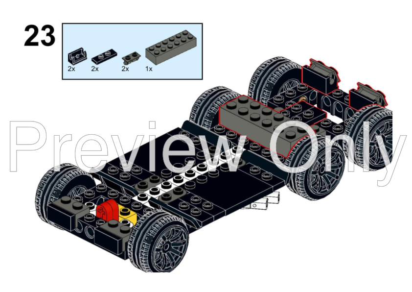 LEGO MOC Mercedes G63 6x6 AMG by Rakhalar | Rebrickable - Build with LEGO