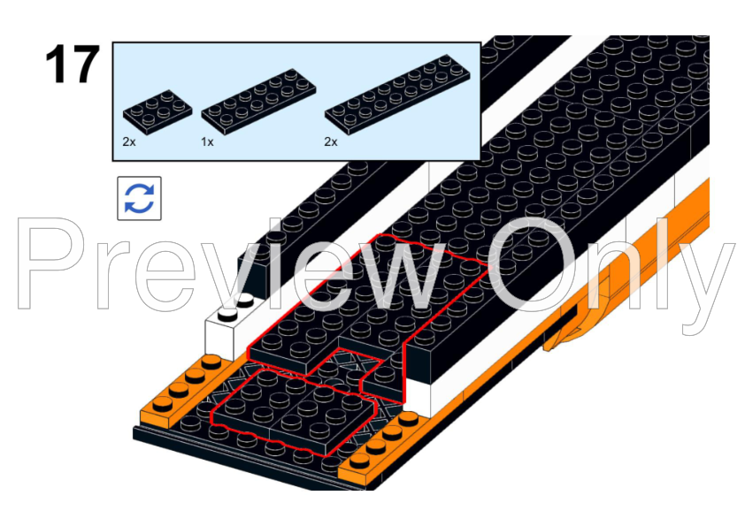 LEGO MOC TGV Sud-Est 2nd Class Coach Horizon Express 10233 MOC by ...