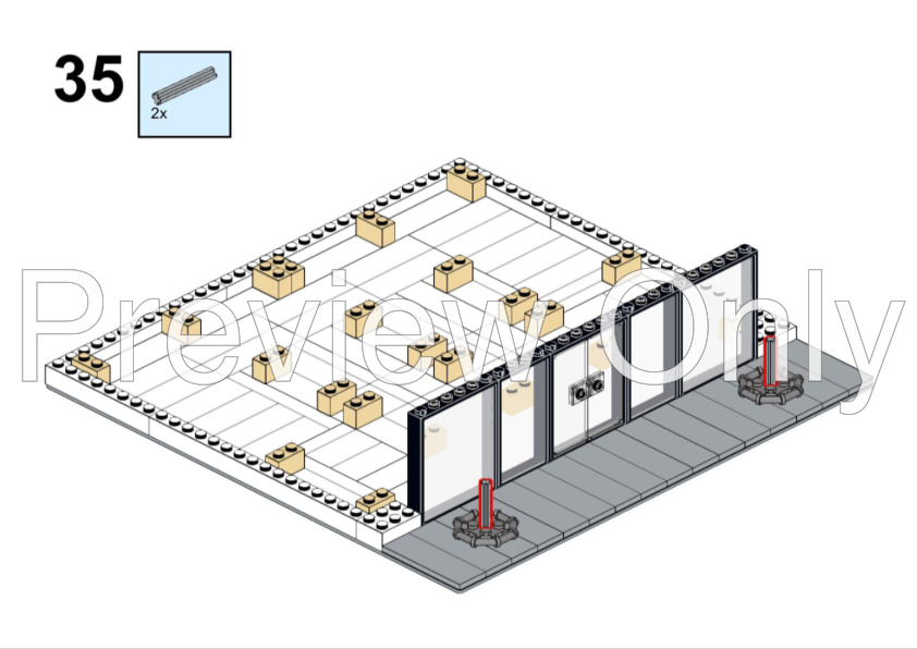 LEGO MOC Tech store modular by RightBrick | Rebrickable - Build with LEGO
